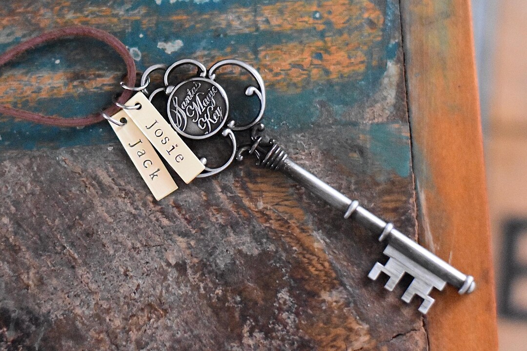 Custom Santa’s Magic Key - Christmas Housewarming Gift - Children’s ...