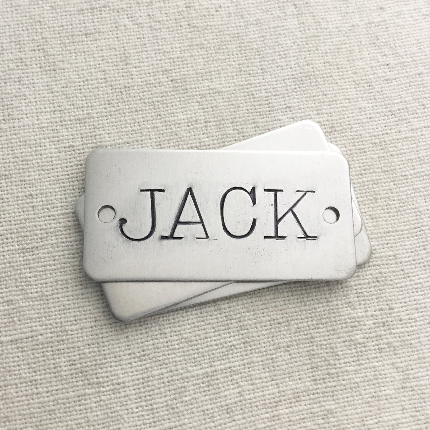 Vintage Name Tag Custom Locker Plate 1 X 2 Inch Metal - Etsy