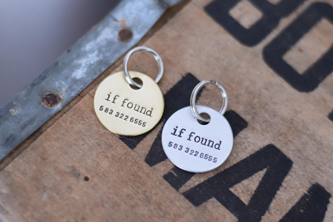 Lost and Found Tag - Kids Backpack Keychain - Custom Phone Number Tags ...