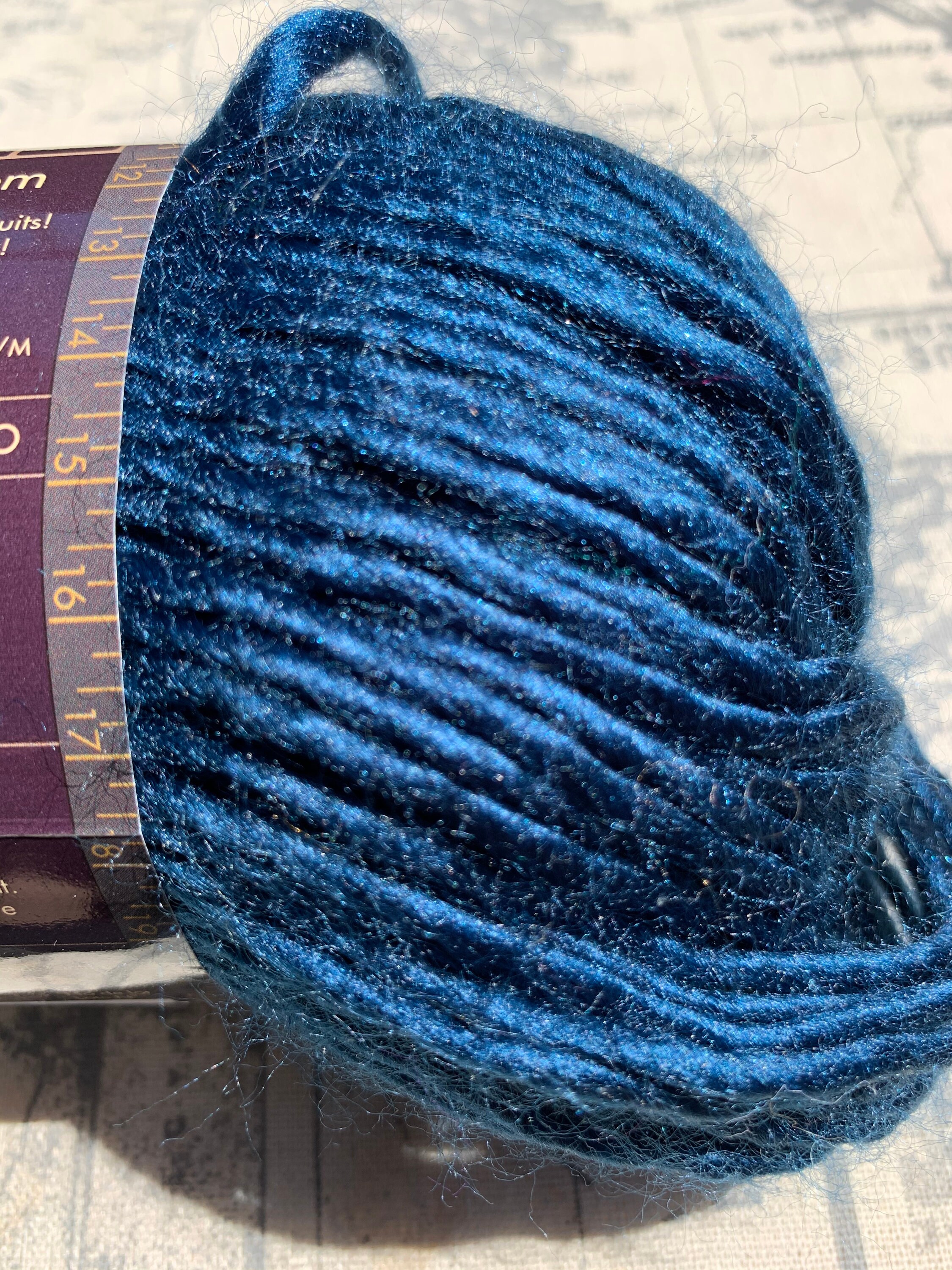 Lion Brand Yarns Landscapes Steel Blue, Blue Yarn, Blue Acrylic Yarn ...