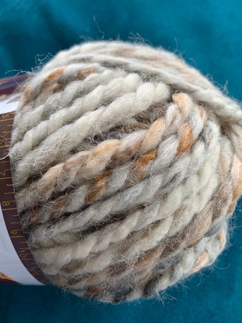Lion Brand Beige Coloured Yarn, Lion Brand Yarns Wool Ease Thick ...