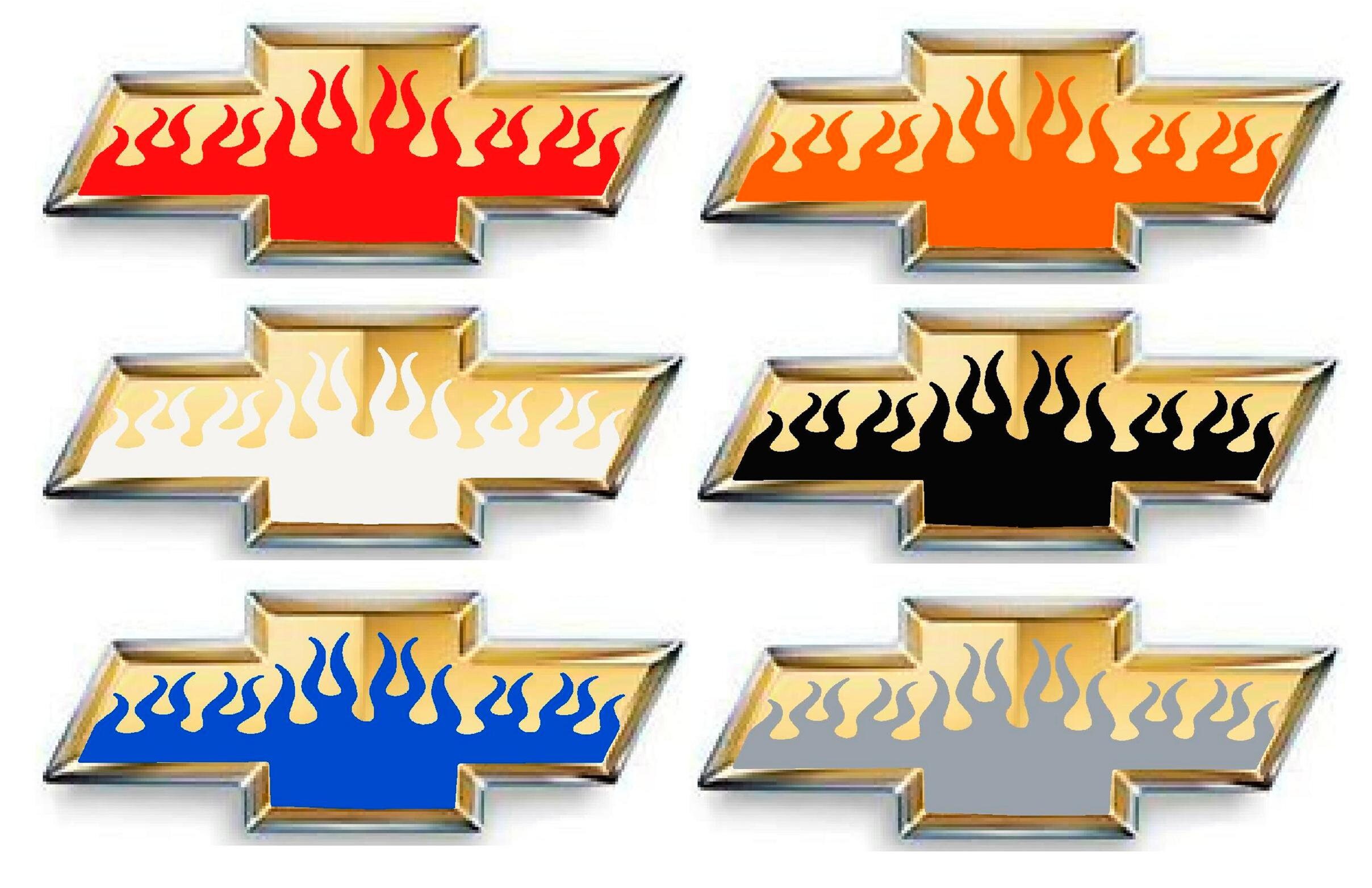 HHR Flamed Bowtie Graphics , Decals , Stickers - Etsy