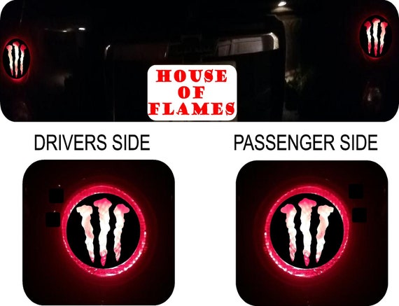 Chevrolet HHR Monster Claw Oerlays Decals - Etsy