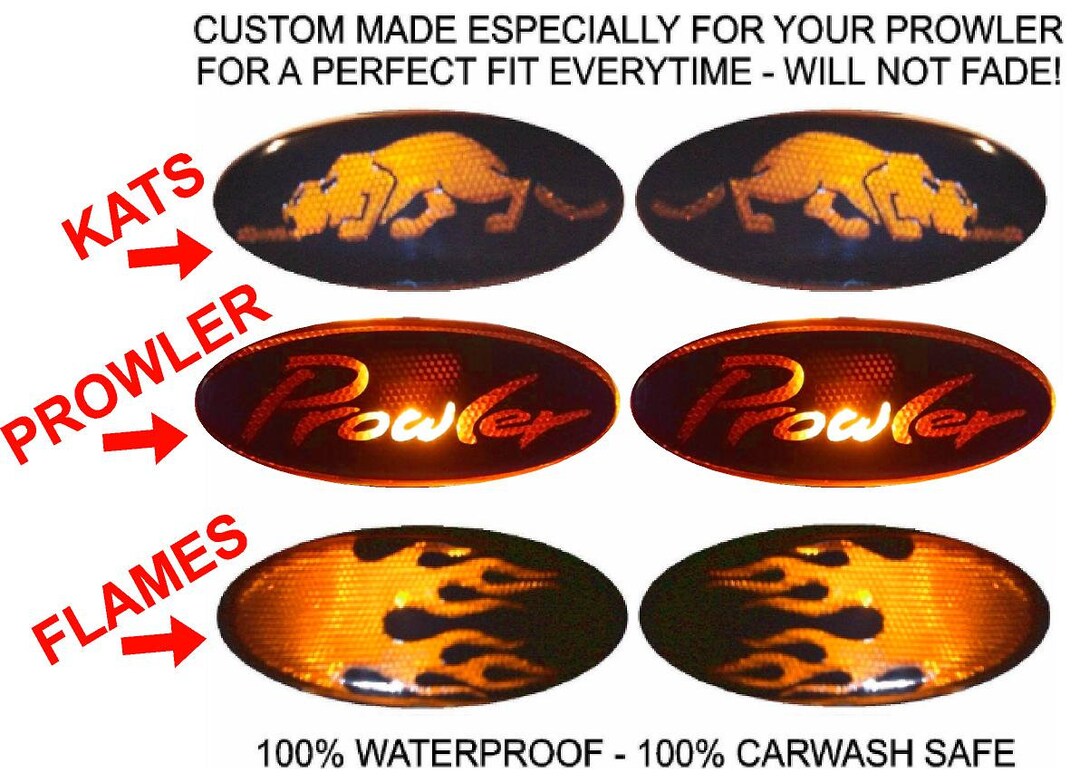 Plymouth Prowler Marker Light Overlays - Etsy