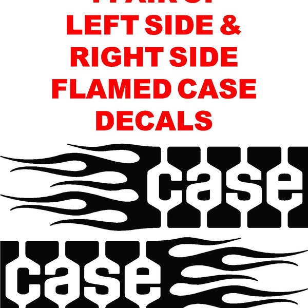 Case Tractor Decals - Etsy