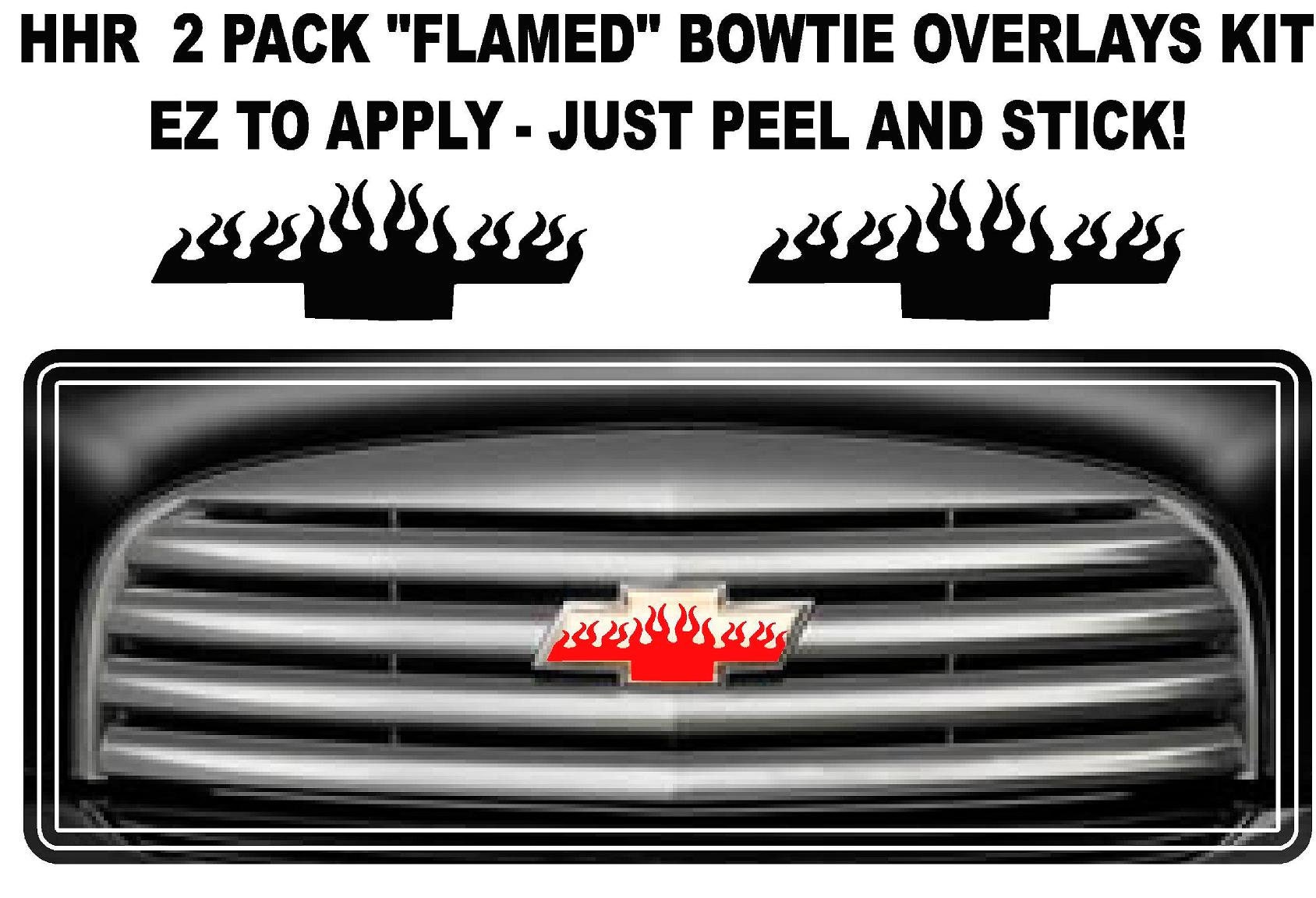 HHR Flamed Bowtie Graphics , Decals , Stickers - Etsy