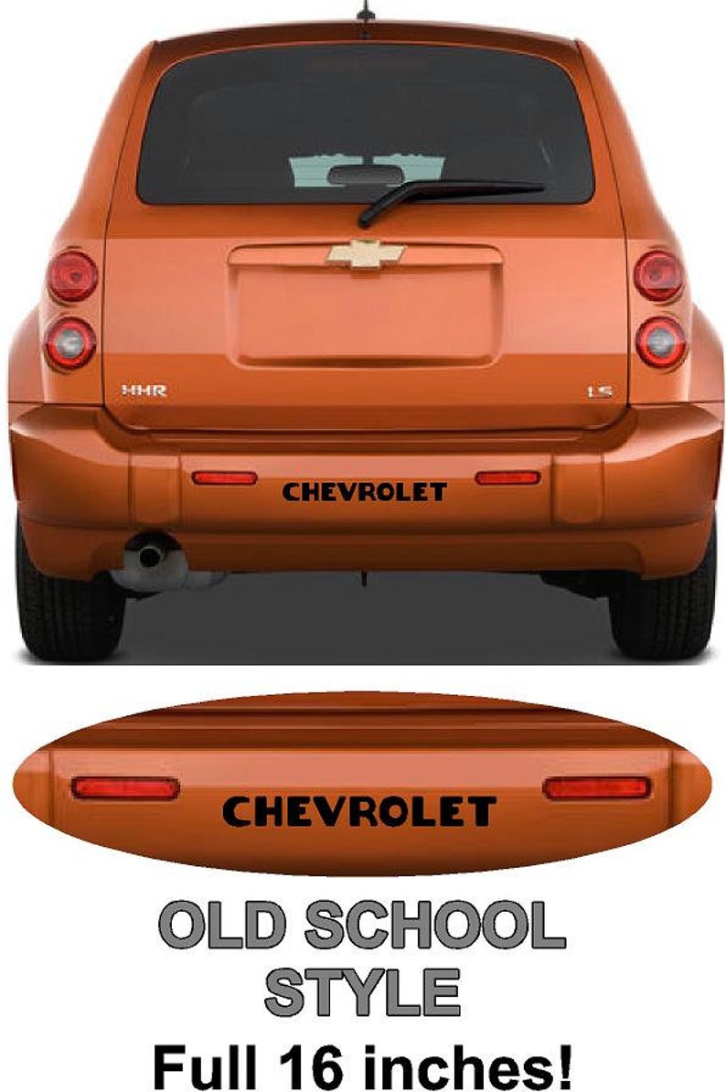 Chevrolet HHR Classic and Old School Decal , Sticker , Graphic - Etsy