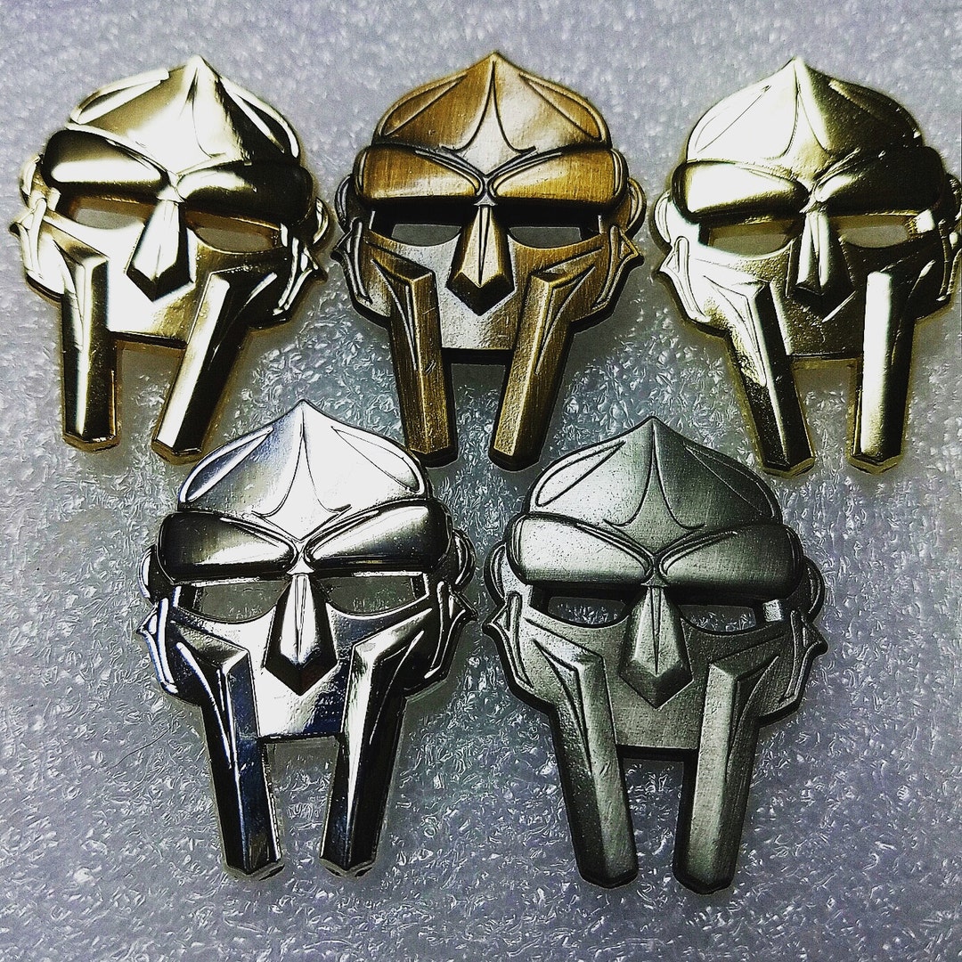 5 Metal Variant 3D Gladiator Mask Pin Set phat Pins X Orfinart - Etsy
