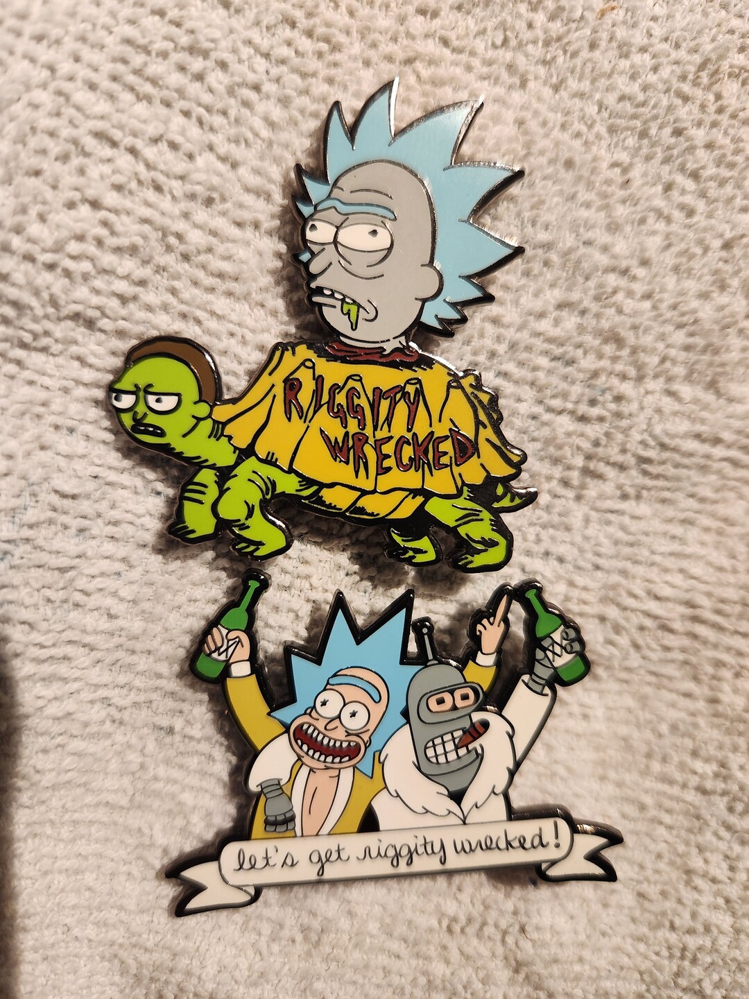 Riggity Wrecked Combo Pin Pack - Etsy
