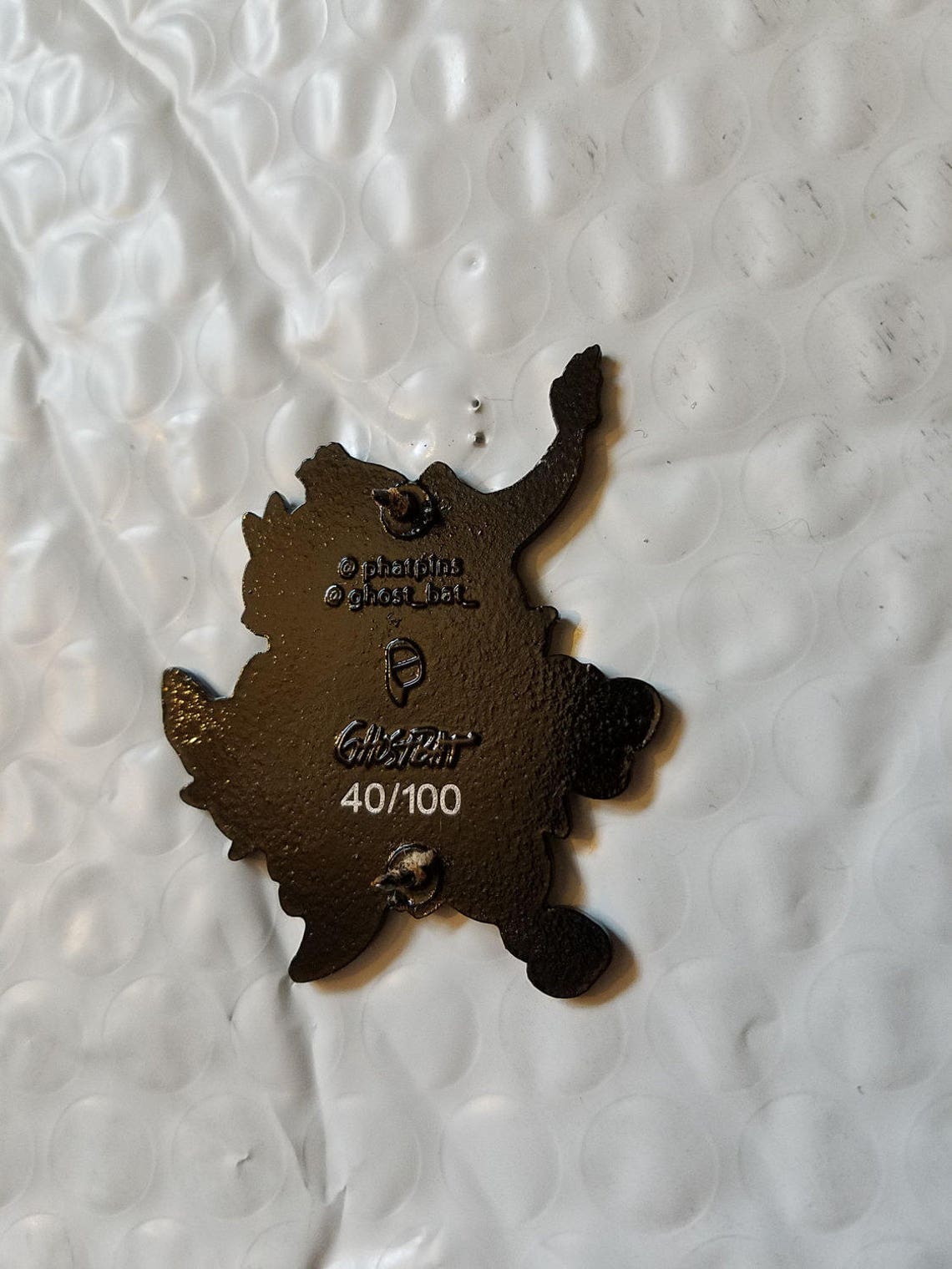 Poke Starter SMASHUP Pin LE100 Ghost Bat X Phat Pins - Etsy