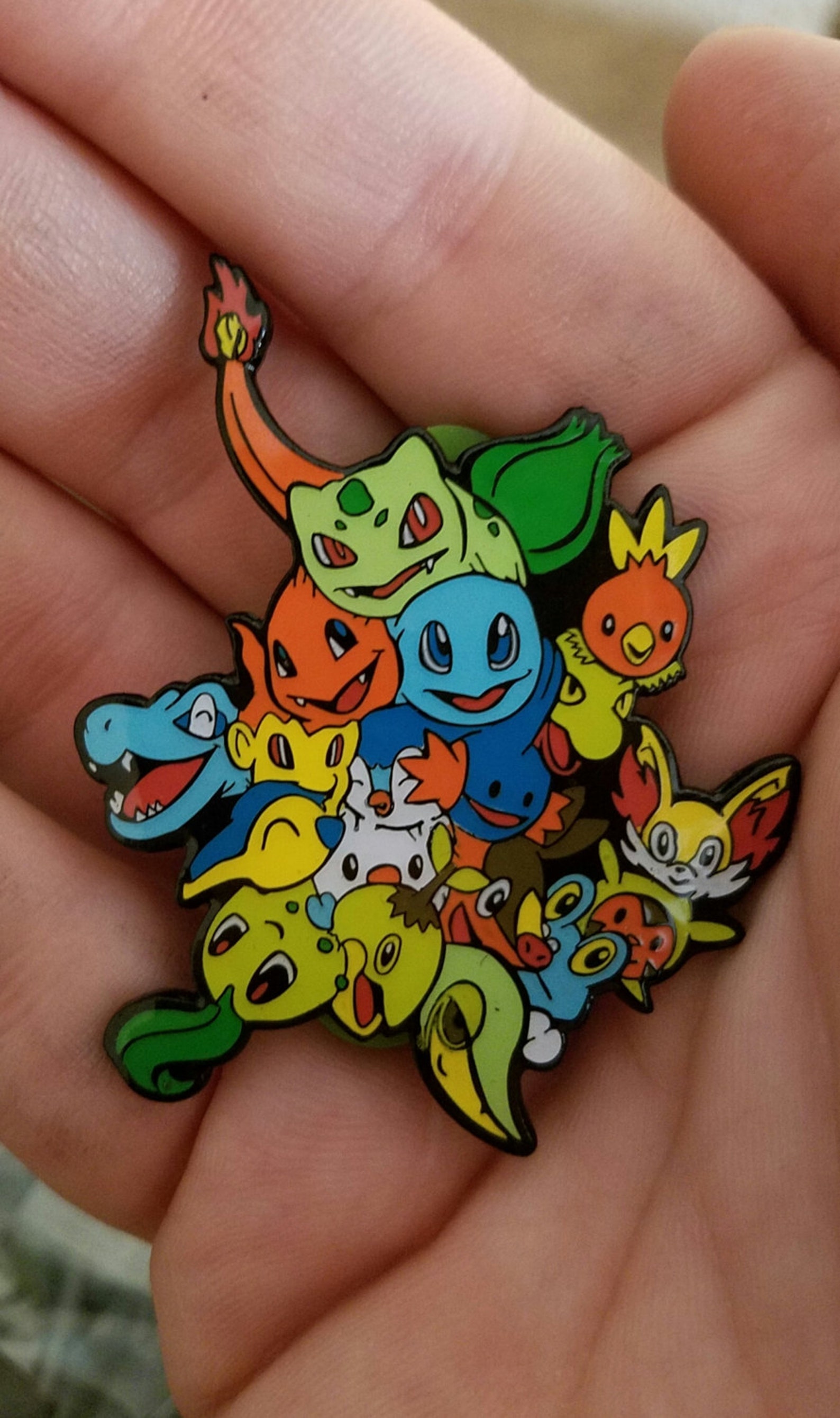 Poke Starter SMASHUP Pin LE100 Ghost Bat X Phat Pins - Etsy