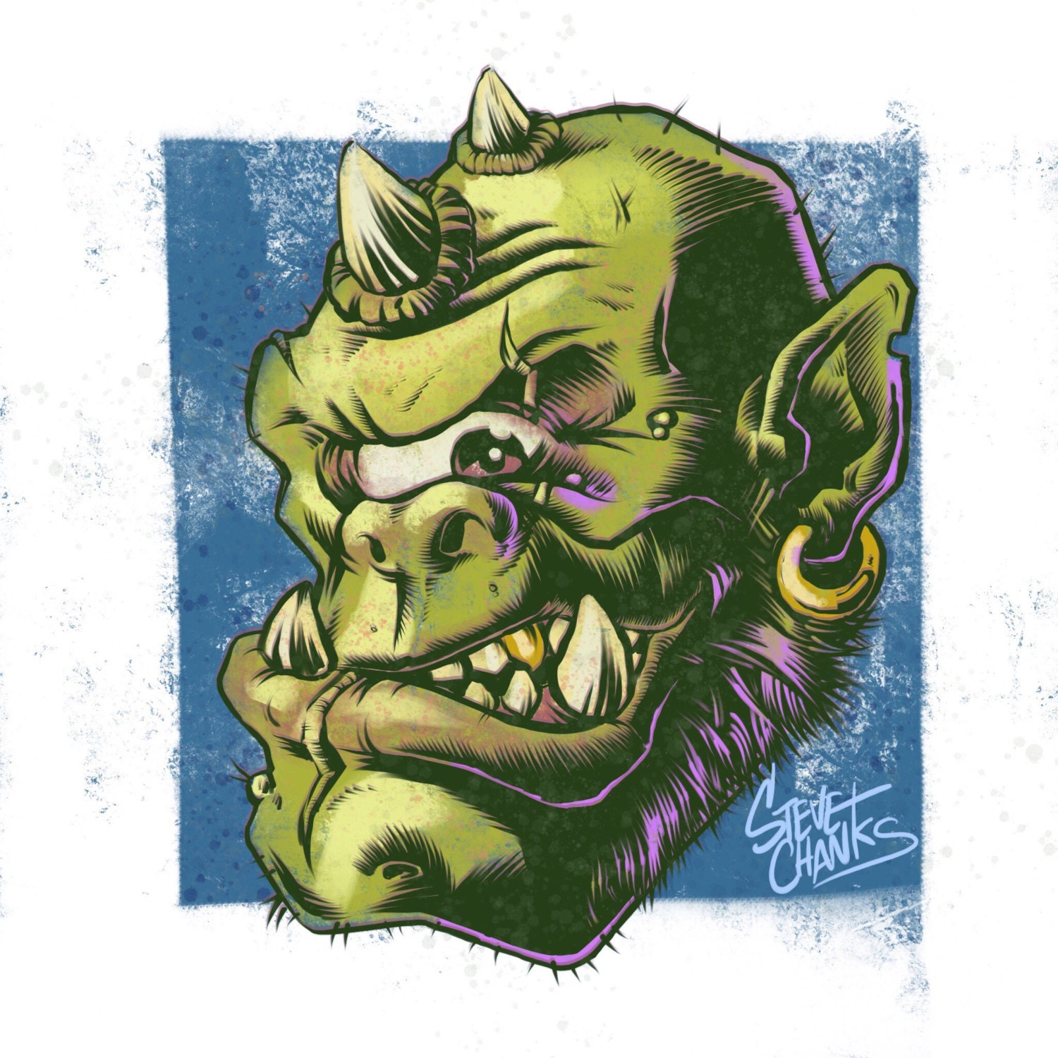 Cyclops Monster Drawing