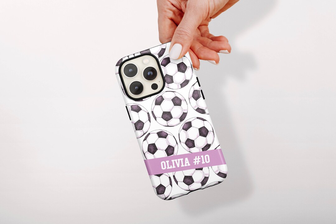 Custom Soccer Phone Case, Personalized Soccer Phone Case, iPhone 15 ...