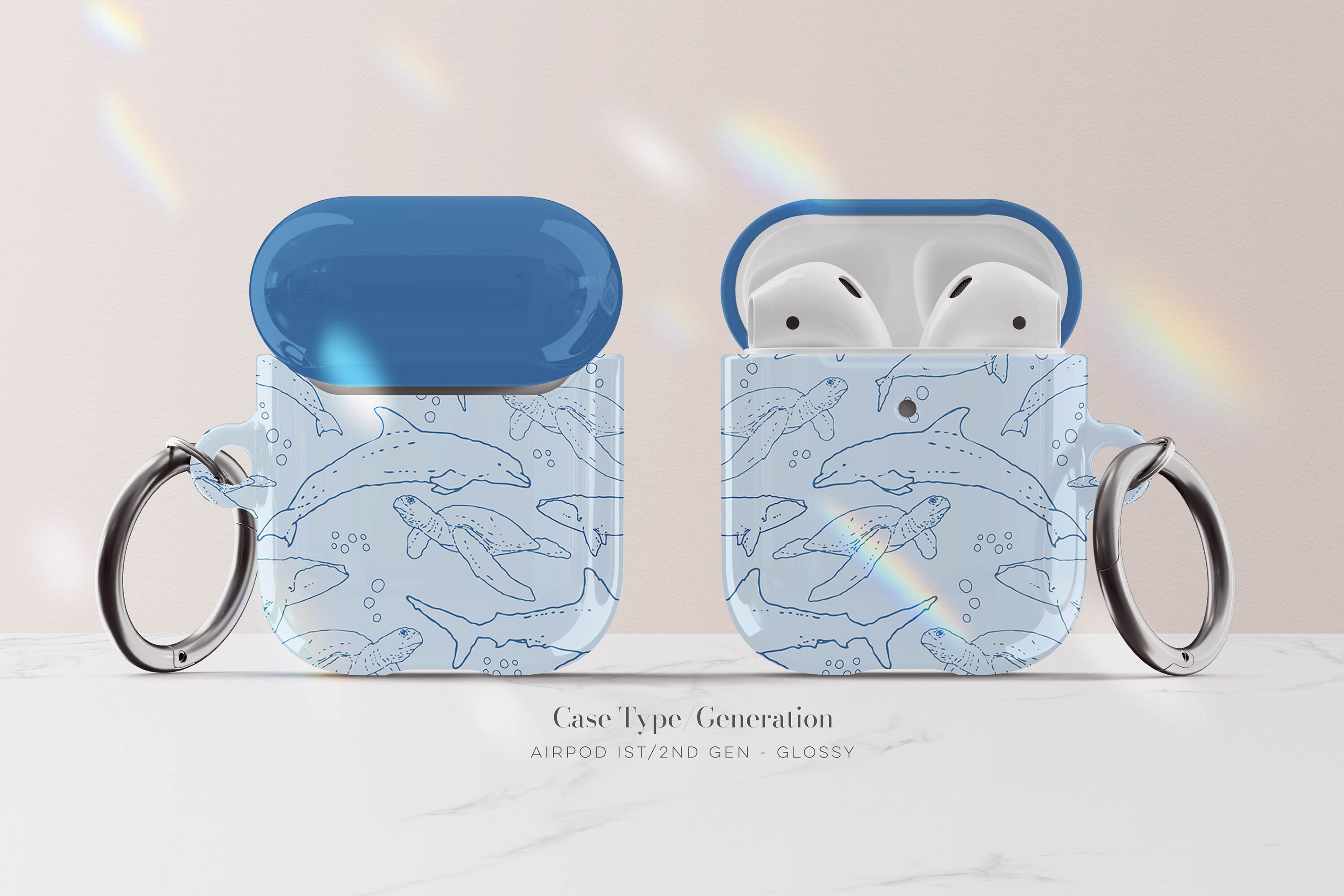 Sea Life AirPod Case Marine Life Case Marine Biologist Gift - Etsy