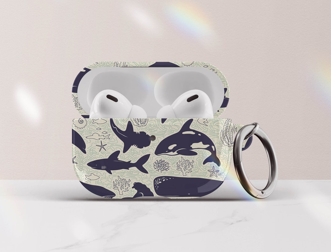 Sea Life AirPod Case, Marine Life Case, Marine Biologist Gift AirPod ...