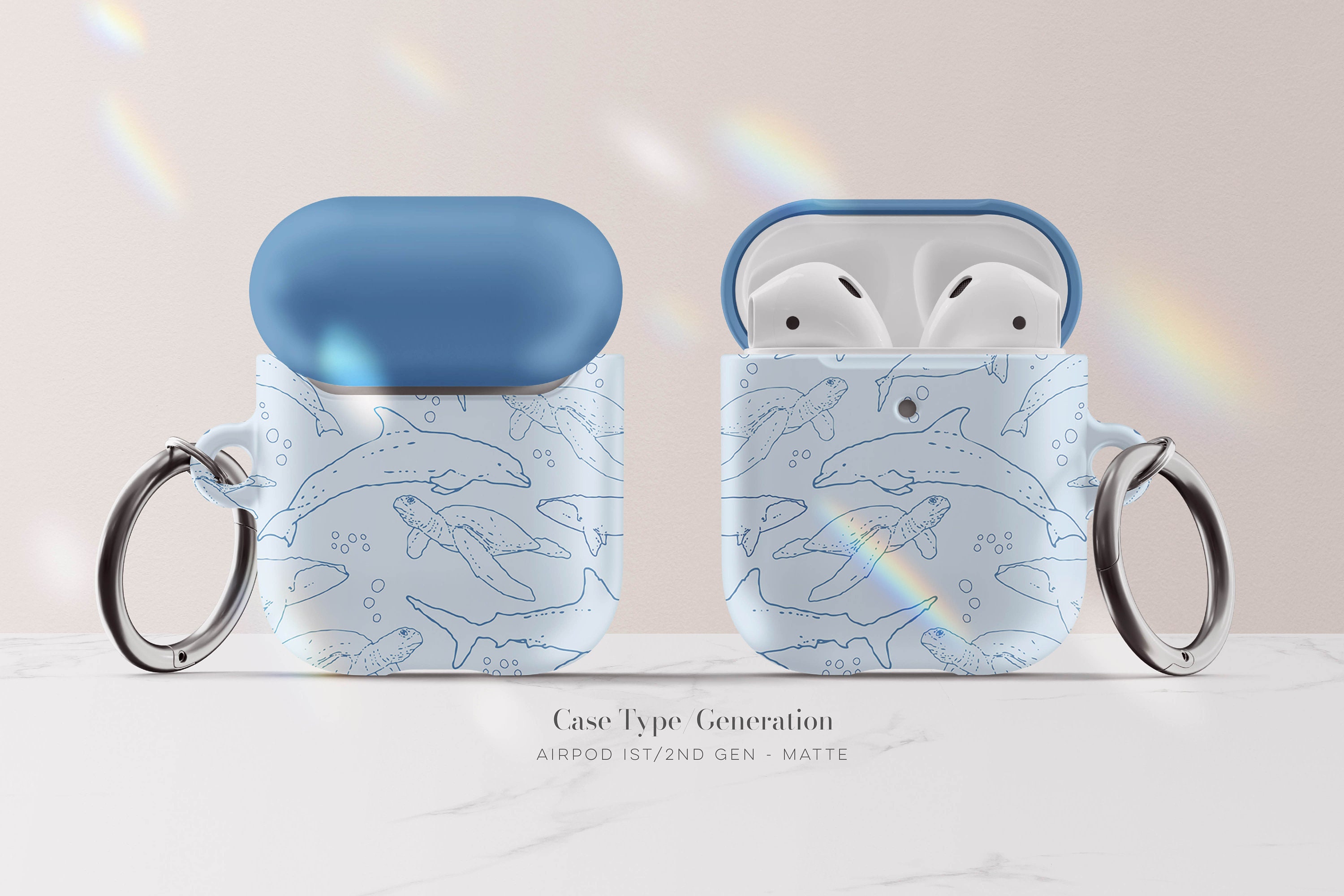 Sea Life AirPod Case Marine Life Case Marine Biologist Gift - Etsy