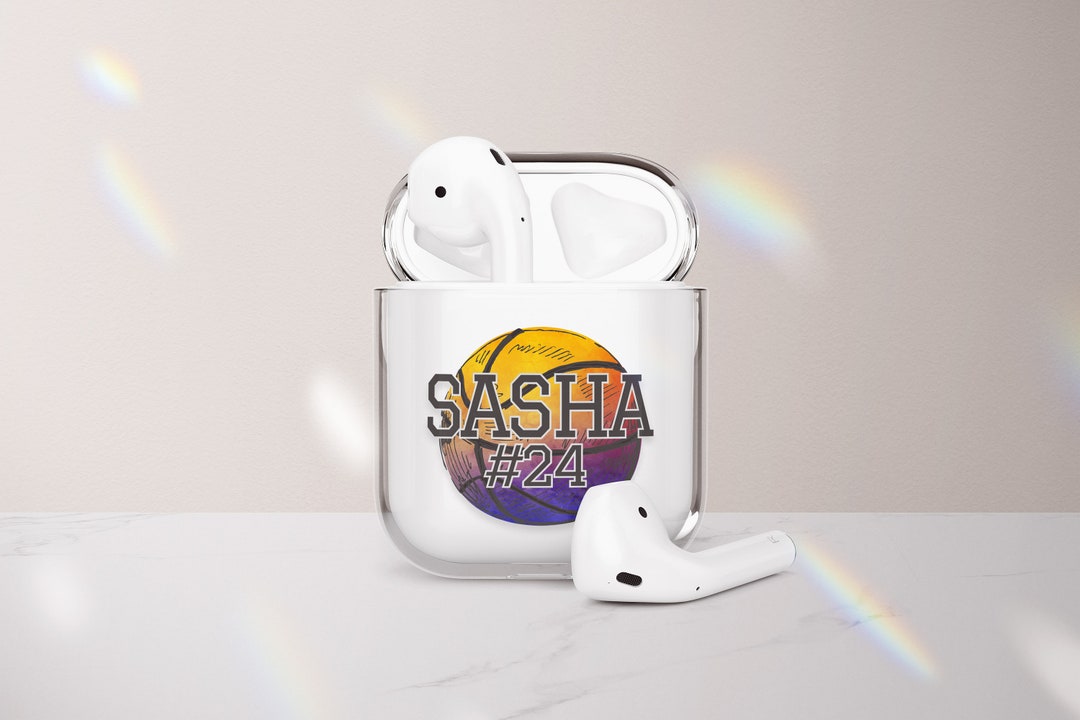 Custom Basketball AirPod Case, Personalized Basketball Airpods Case ...