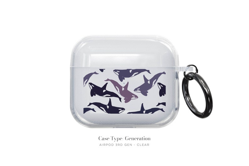 Orcas AirPod Case, Killer Whale Airpods Case, Orca AirPod Pro Case ...
