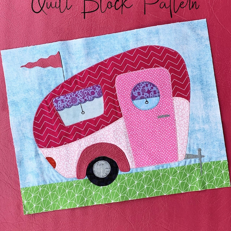 Camper Quilt Pattern - Etsy