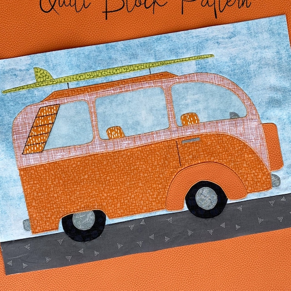 Vw Quilt Pattern - Etsy