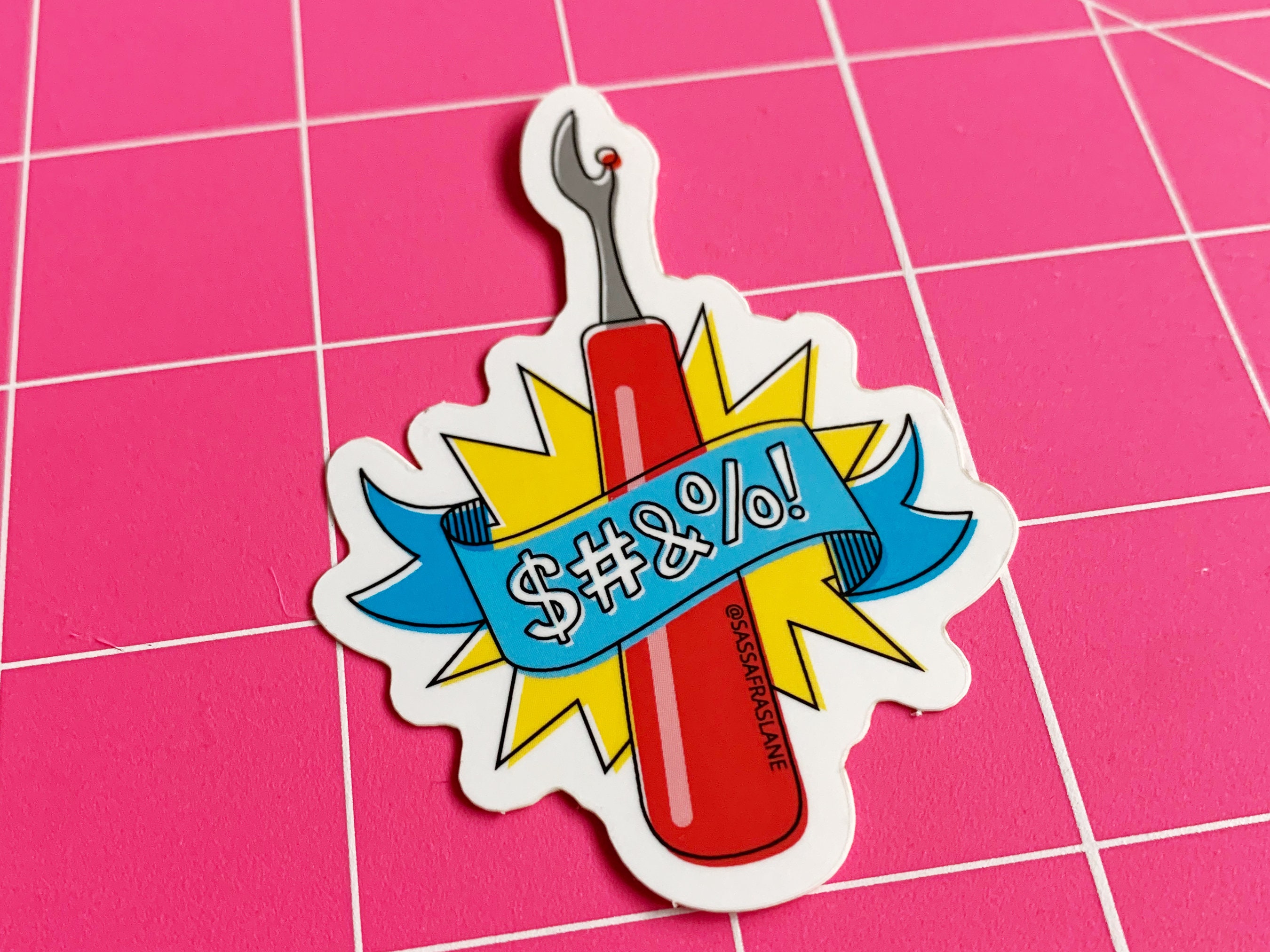 Seam Ripper Sticker - Etsy