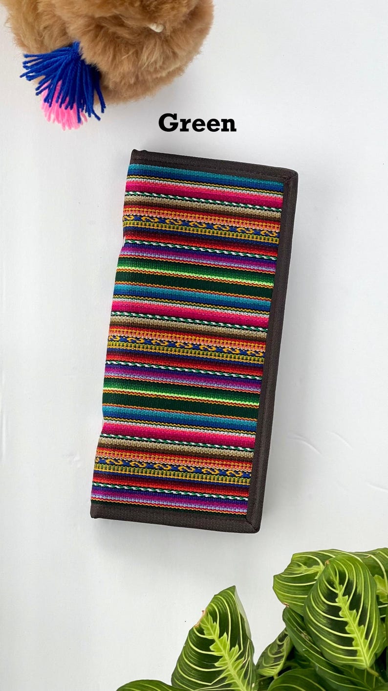 Handmade Peruvian Textile Tract Holder | Memorial Invitation ...
