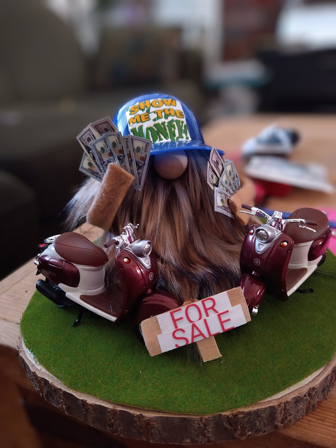 Show Me the Money Gnome Scene - Etsy