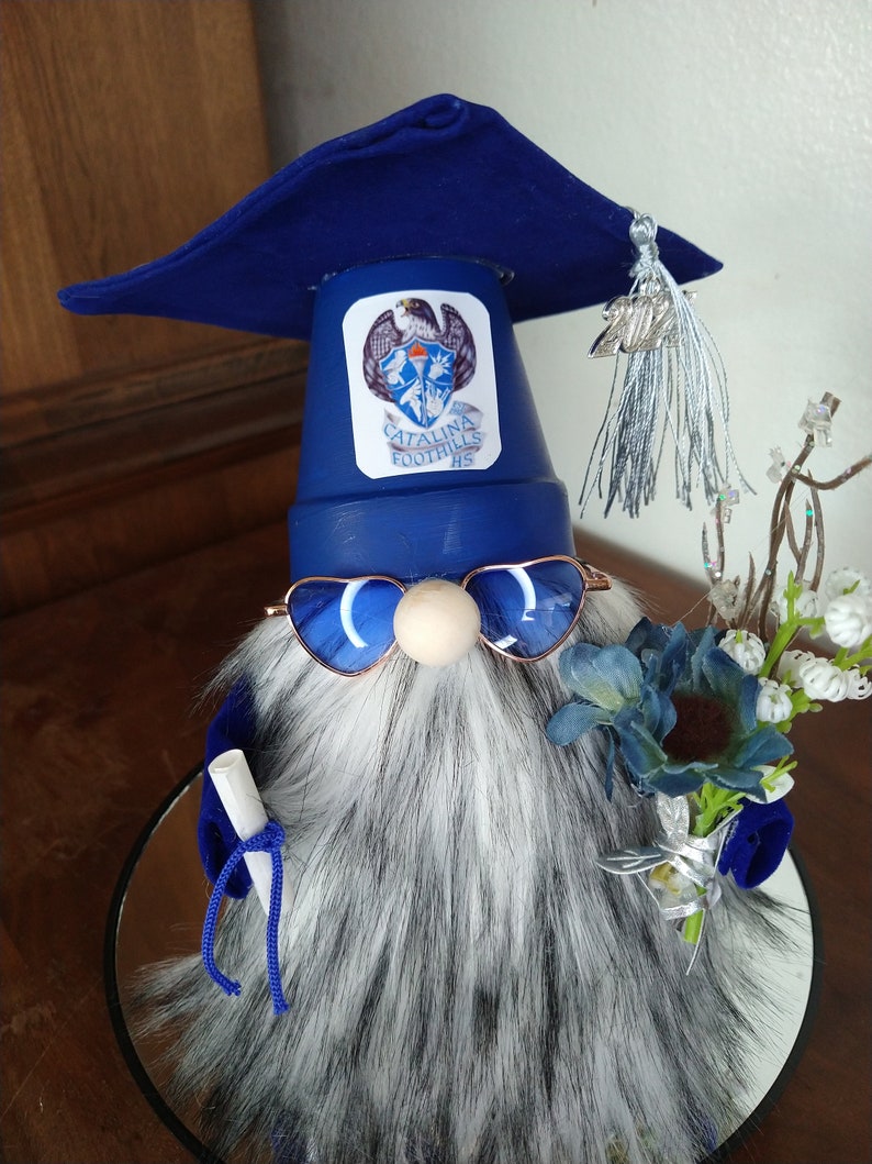 Graduation Gnome With Logo - Etsy