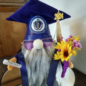 Graduation Gnome With Logo - Etsy