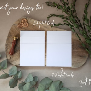 Stone DIY Pocketfold Envelopes, 270gsm 5x7 Portrait, With Pocket & Fold ...