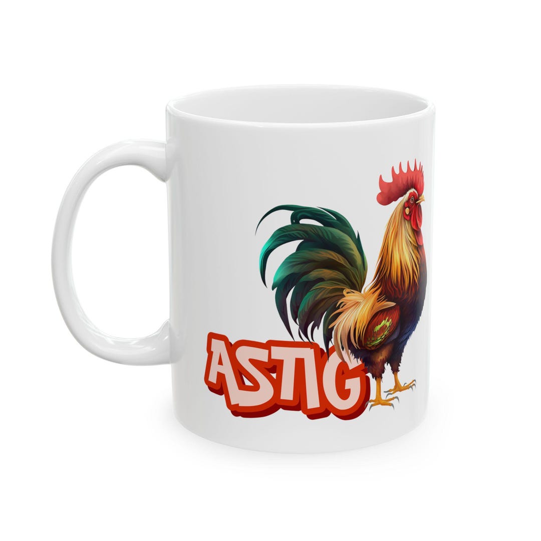 Astig Coffee Mug, Pinoy Ceramic Mug 11 Oz With Handle, Filipino Gift ...