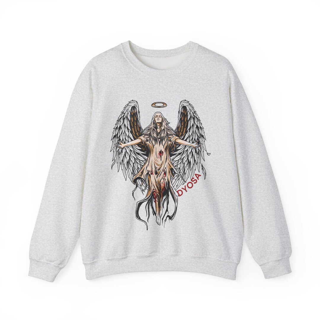 Angel Tattoo Sweatshirt, Pinoy Swag Pullover Sweater, Filipino Gift for ...