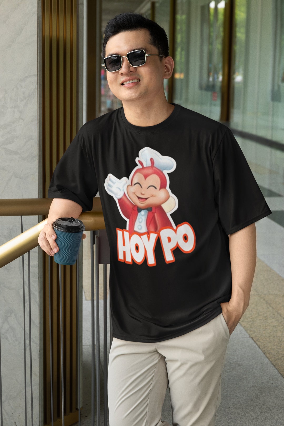 Jollibee T-shirt, Pinoy Swag Graphic Tee, Filipino Food Gift for ...