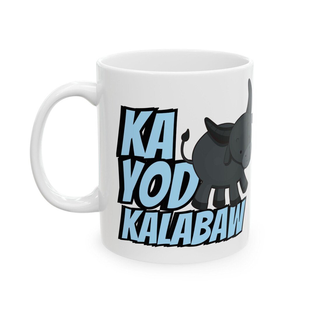 Carabao Coffee Mug, Pinoy Ceramic Mug 11 Oz With Handle, Filipino Gift ...