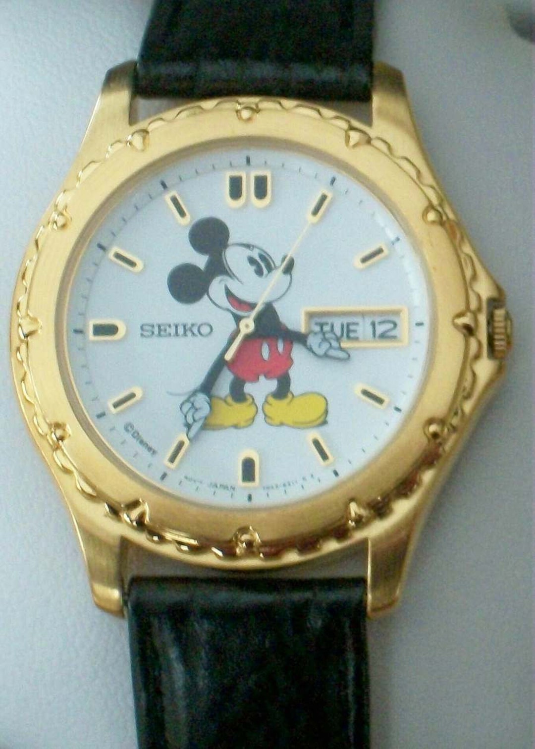 Disney Seiko Mens Mickey Mouse Watch - Etsy