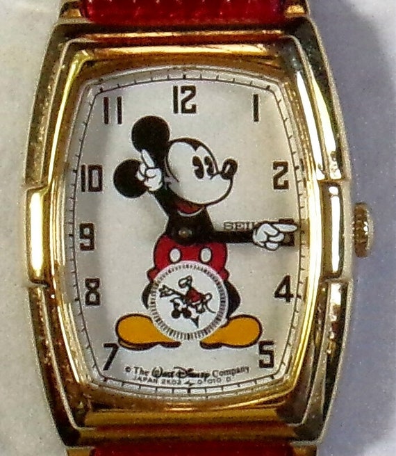 Disney Seiko Ladies Mickey Mouse Watch Anniversary Edition | Etsy