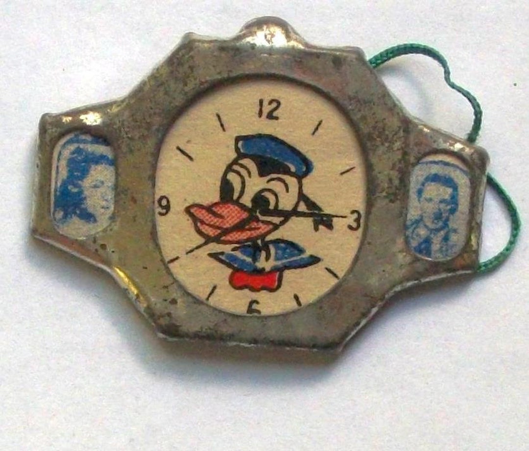 Disney 1930s Vintage Kids Donald Duck Ring Play Ring Rare No - Etsy