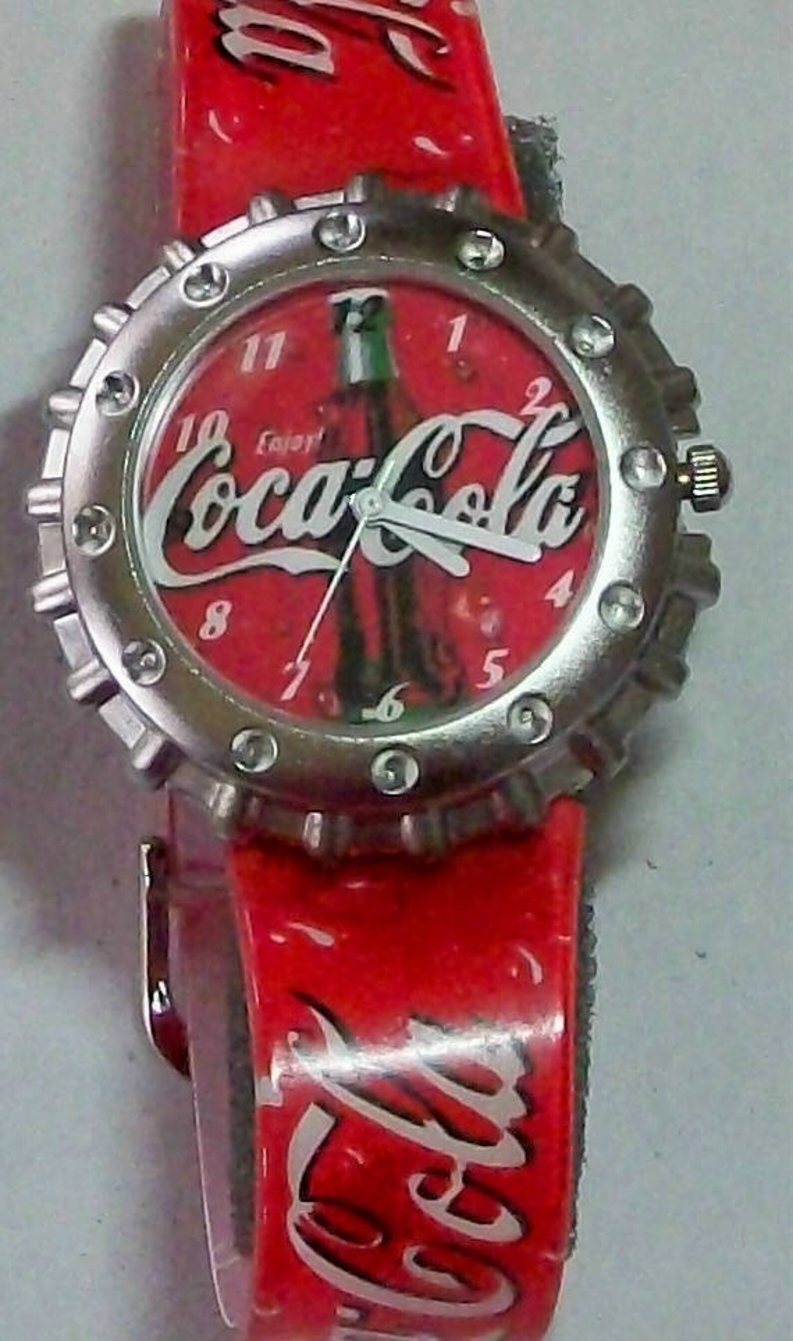 Brand-New UNWORN Bottlecap Coca-Cola Watch Matching Coca-Cola | Etsy