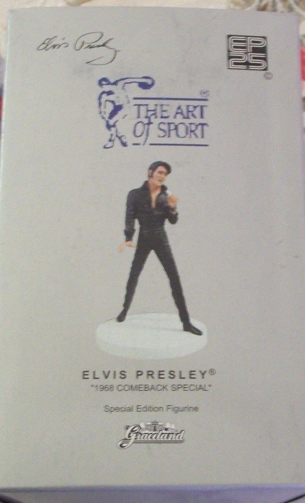 Collectors Elvis Presley Figurine! Limited Edition! Retired! Brand-new ...