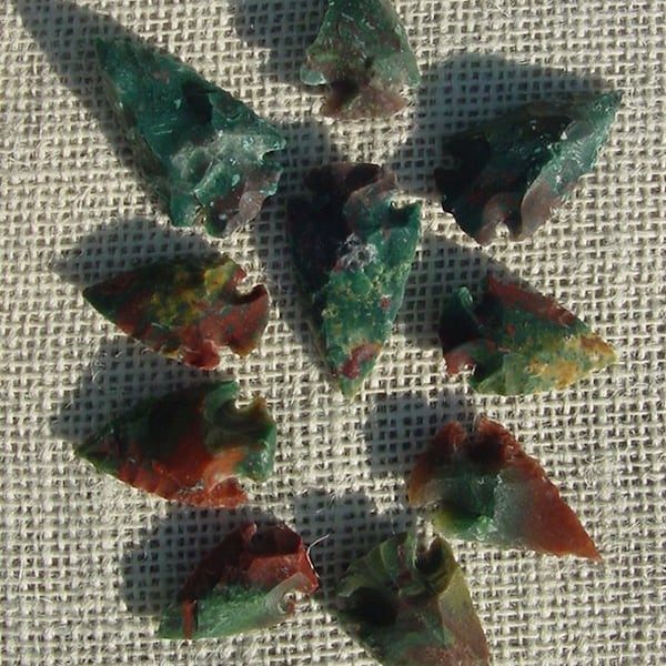 Stone Arrowheads - Etsy