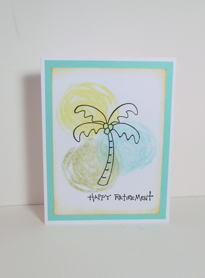 Handmade Retirement Card Beach Themed - Etsy