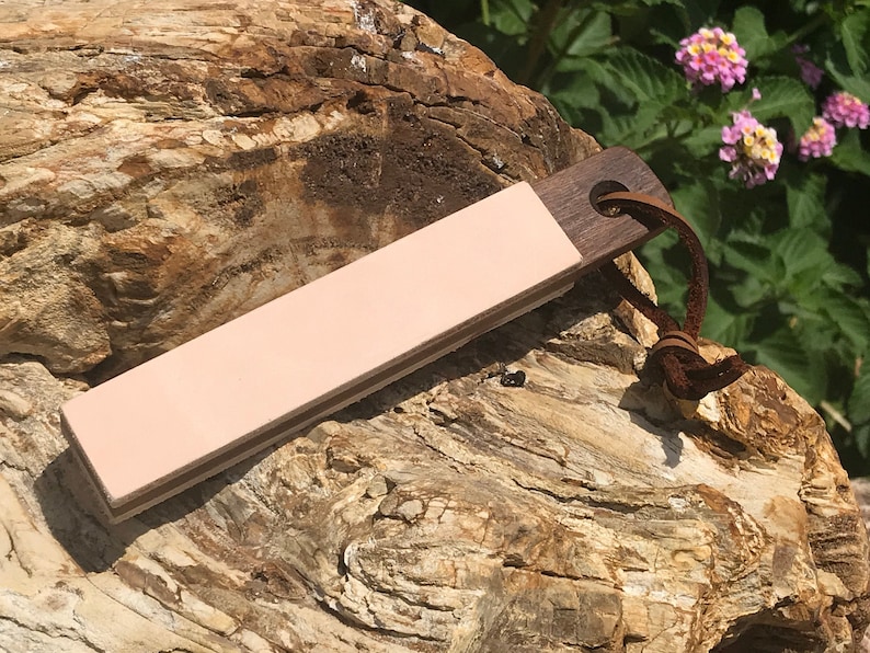 Field Strop With Lanyard Hole Walnut 6x1 Razor - Etsy