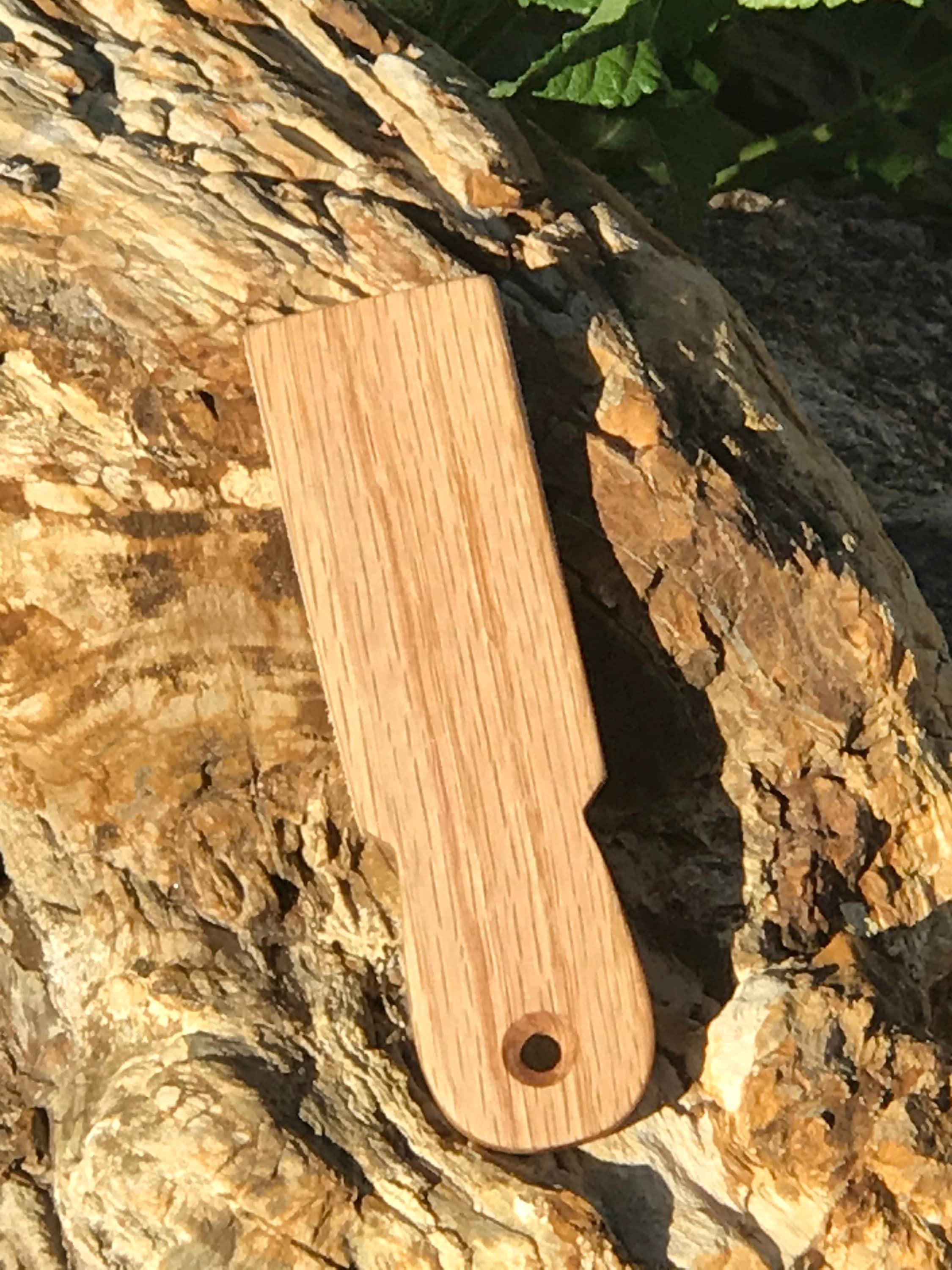 Premium Oak 5x1.5 Micro Pocket Strop W/ Lanyard Hole Razor - Etsy