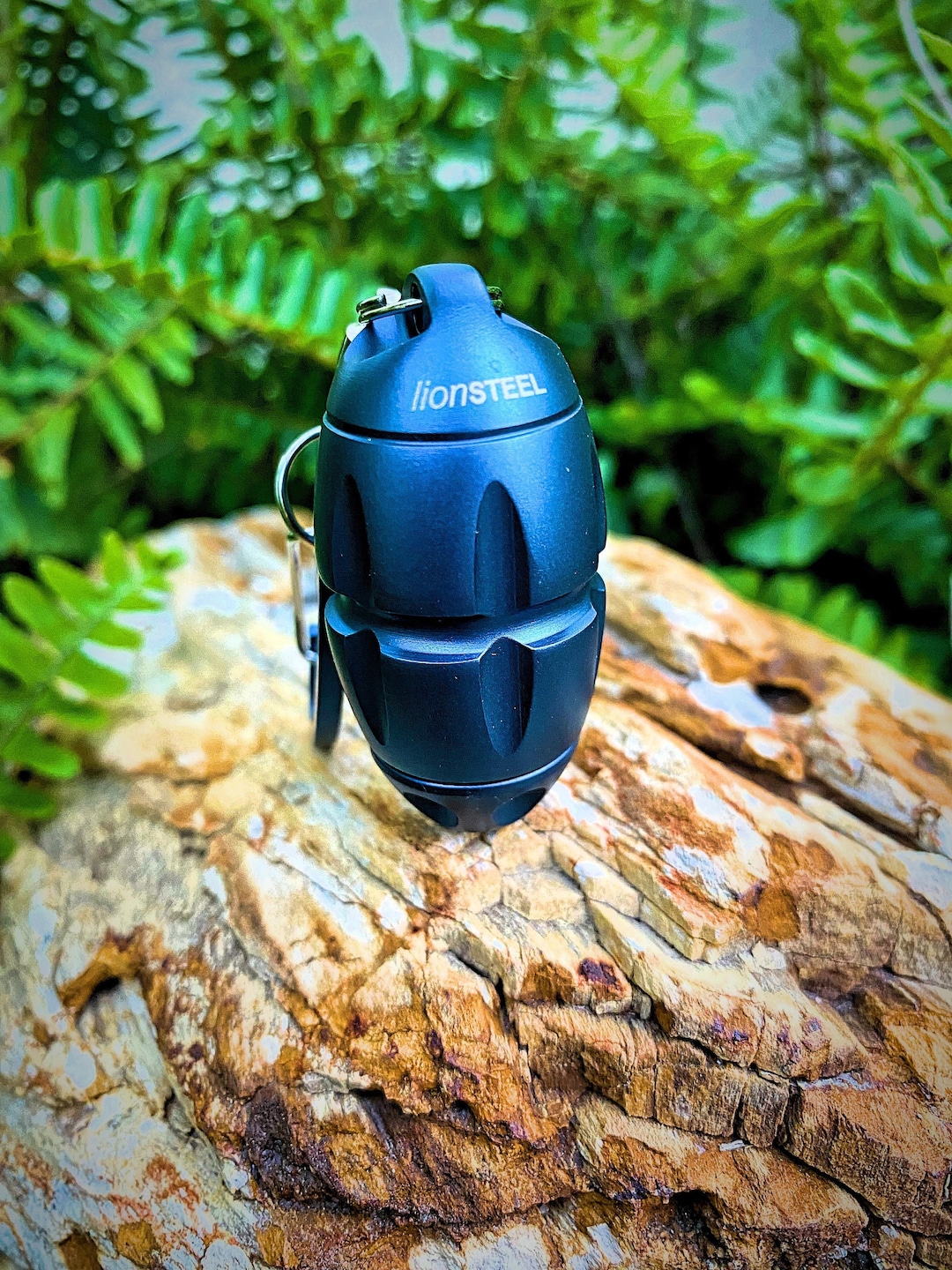 Lionsteel Eggie EDC Keychain Blue Titanium - Etsy