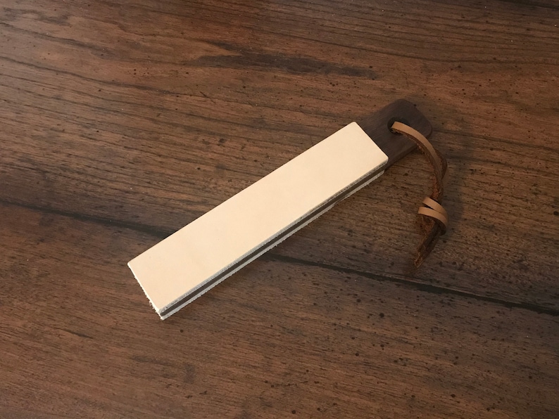 Field Strop With Lanyard Hole Walnut 6x1 Razor - Etsy
