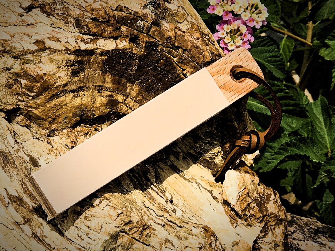 Field Strop With Lanyard Hole Oak 6x1 Razor - Etsy