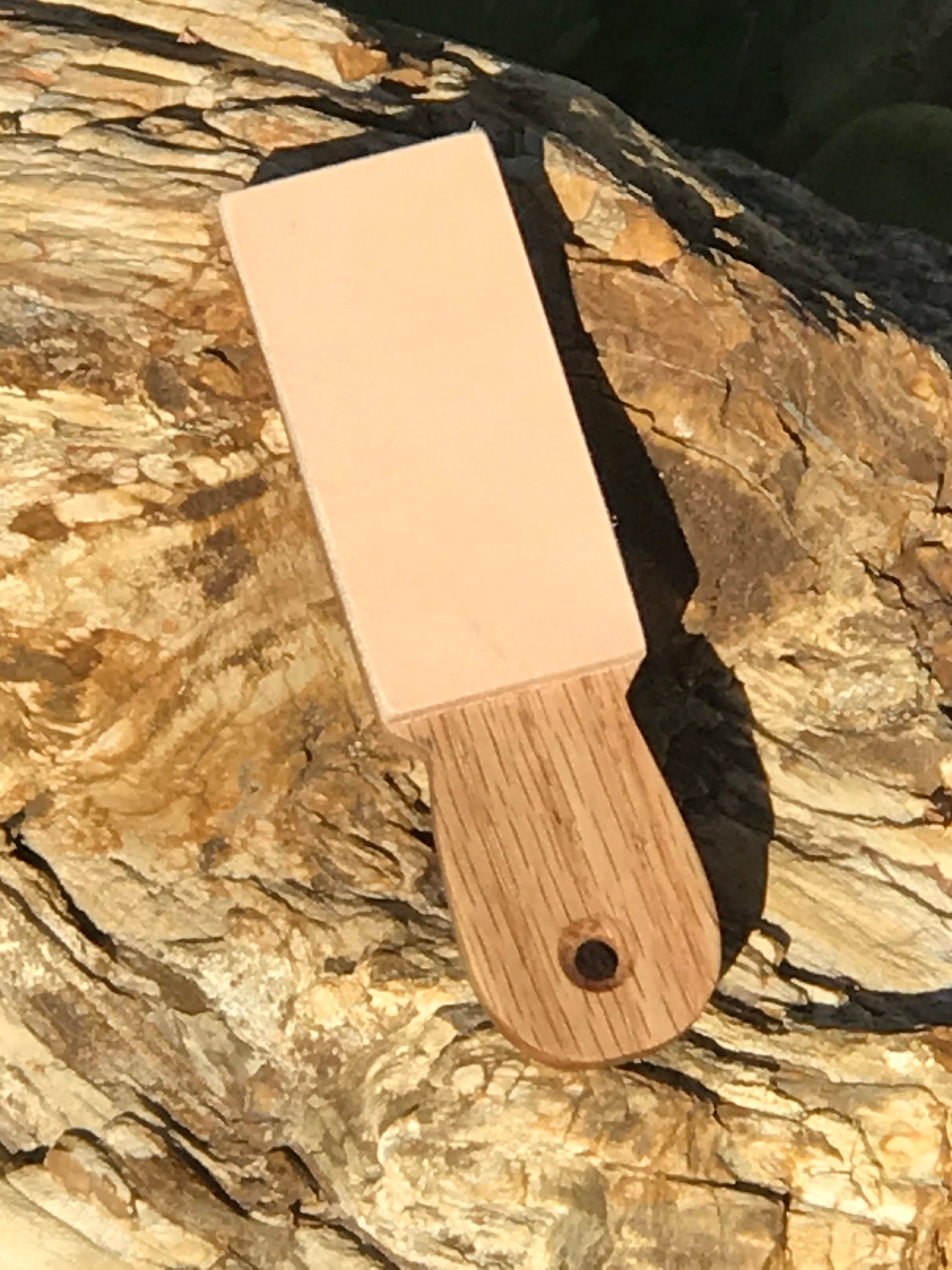 Premium Oak 5x1.5 Micro Pocket Strop W/ Lanyard Hole Razor - Etsy