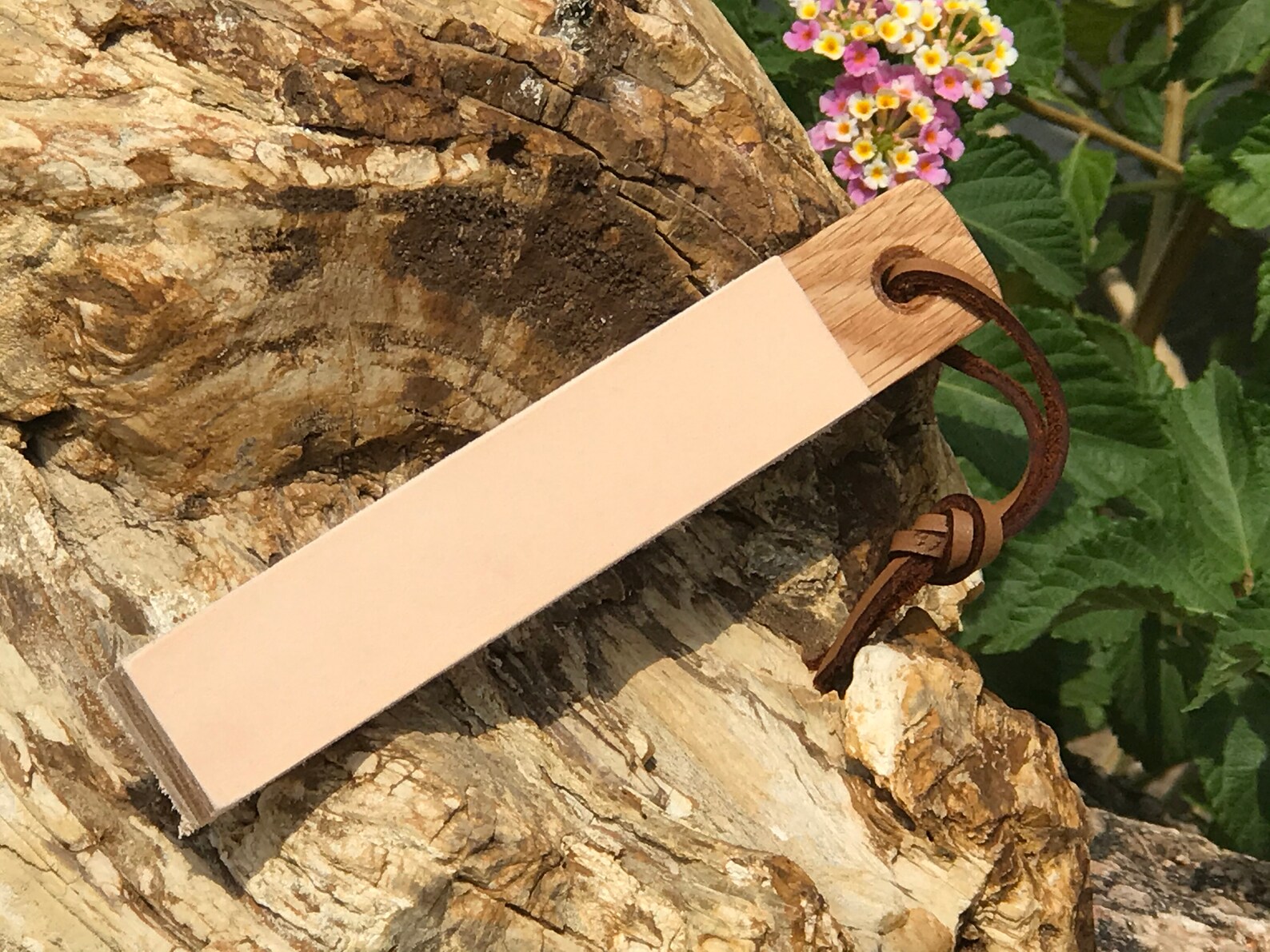 Field Strop with Lanyard hole Oak 6X1 Razor | Etsy