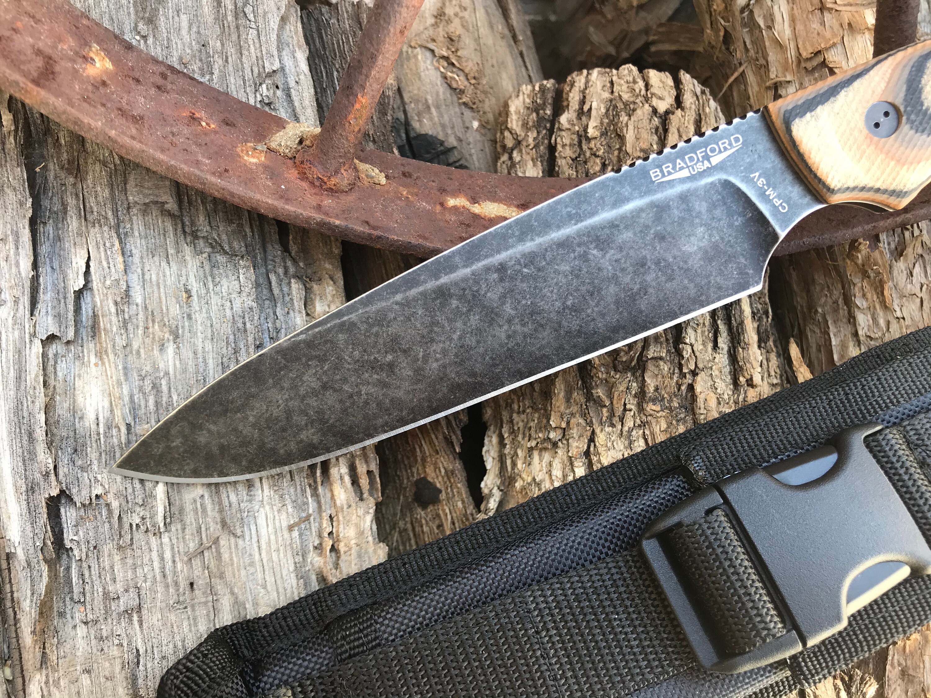 Bradford Guardian 6 Sabre Grind 3V Steel Nimbus G-wood Handle | Etsy