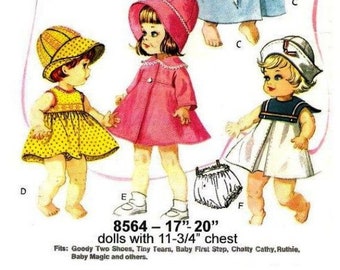 PDF Sewing Pattern Chatty Cathy Doll or Similar 17 to 20 in Doll ...